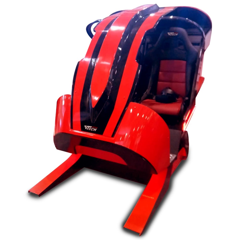 Virtual reality rides. VR parks.