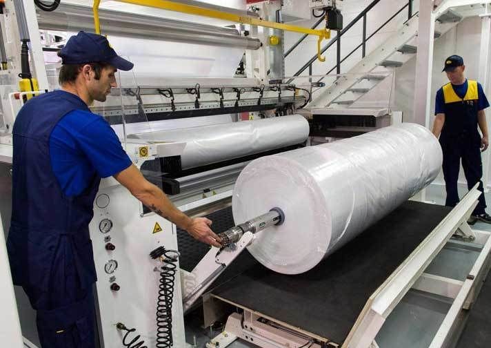 Stretch film production